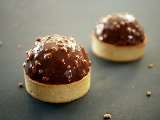 Ferrero Rocher Tartlets | Cake Lab