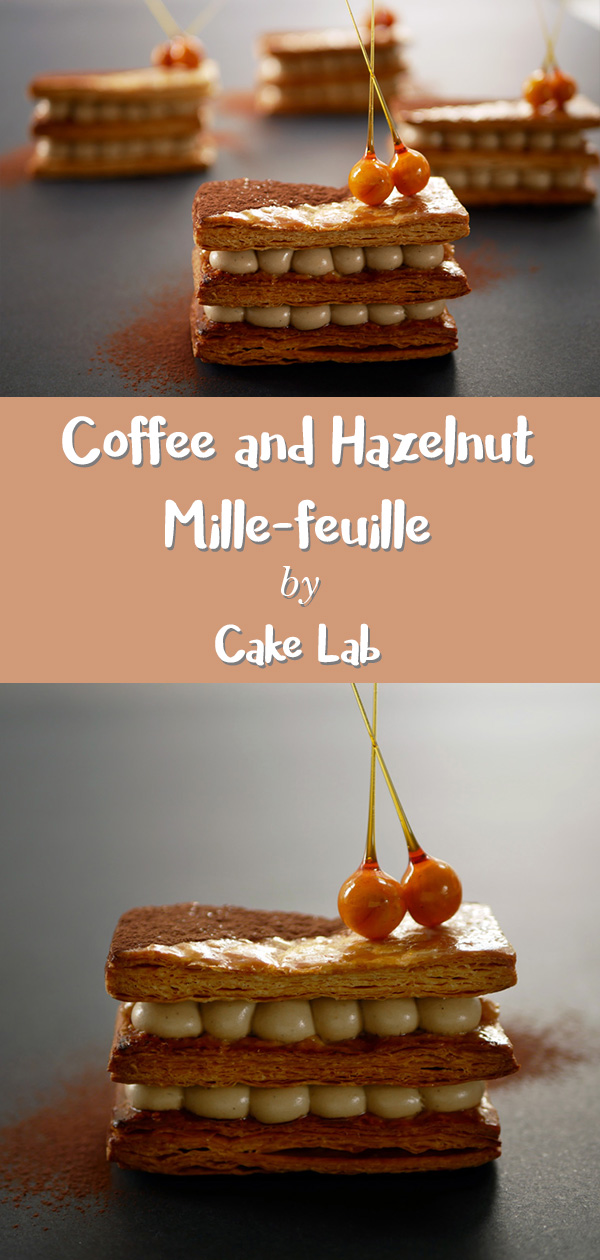 Coffee and Hazelnut Mille-feuille | Cake Lab
